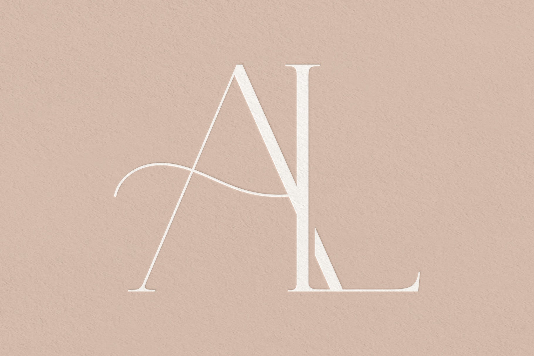 AL Monogram – Linked Letters