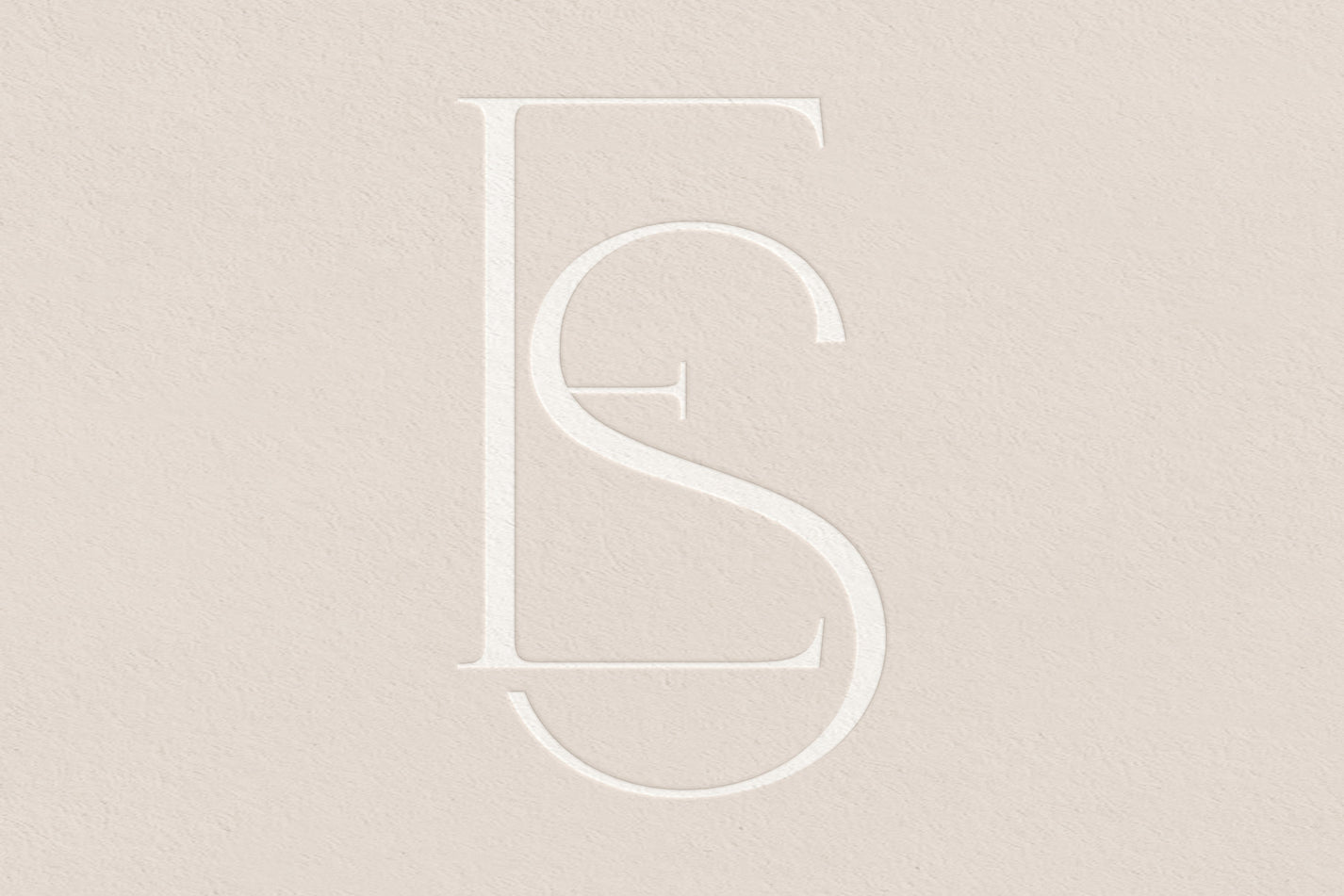 ES Monogram – Linked Letters