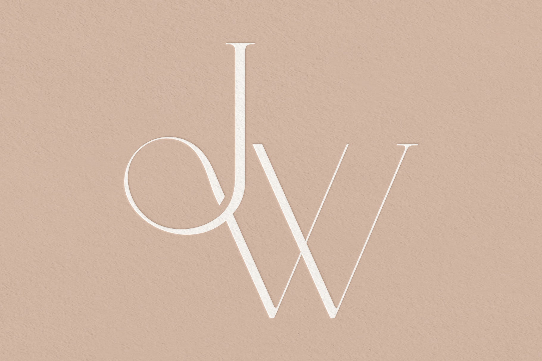 JW Monogram – Linked Letters