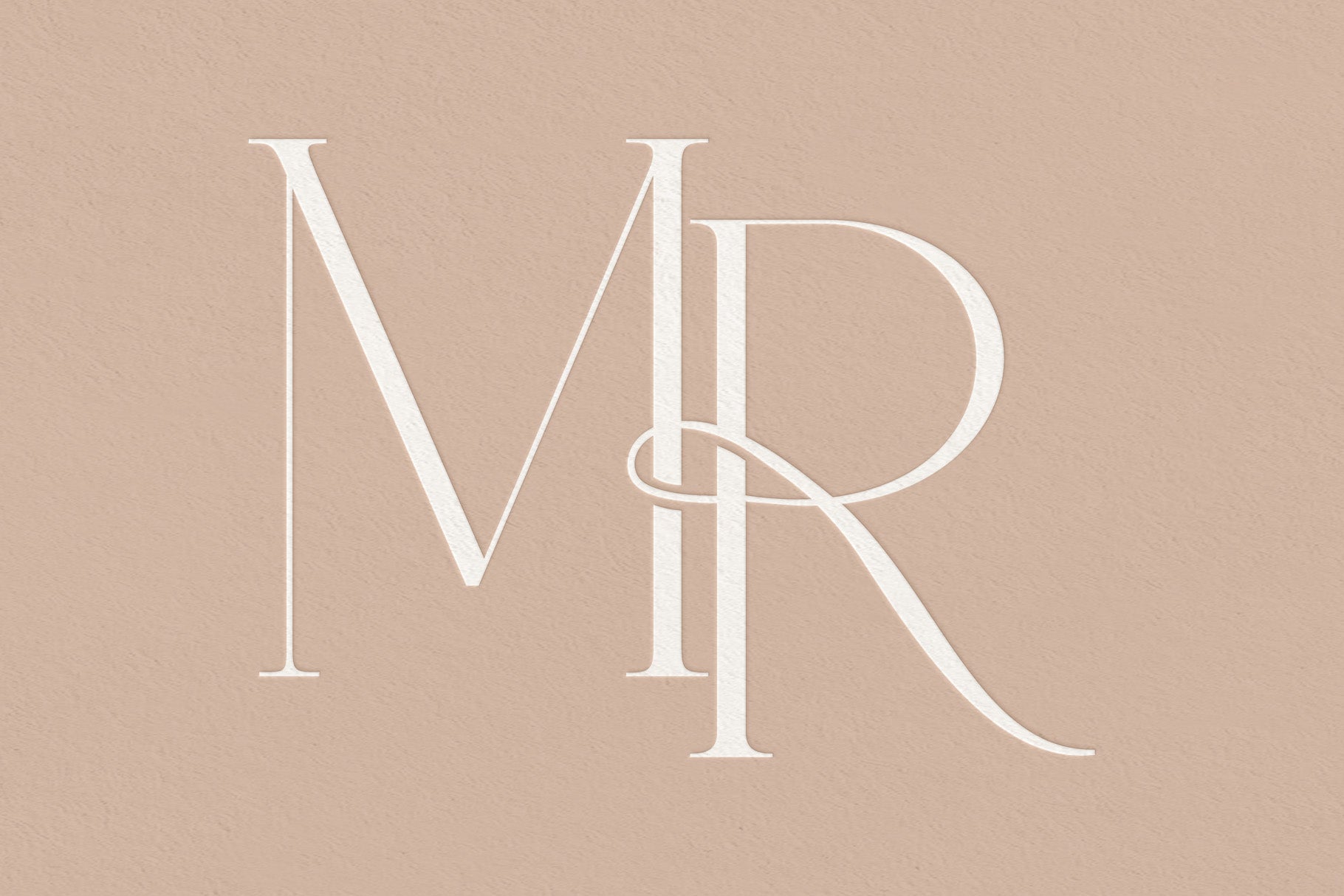 MR Monogram – Linked Letters