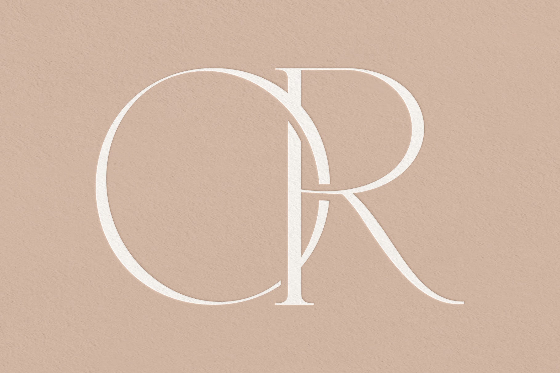 OR Monogram – Linked Letters