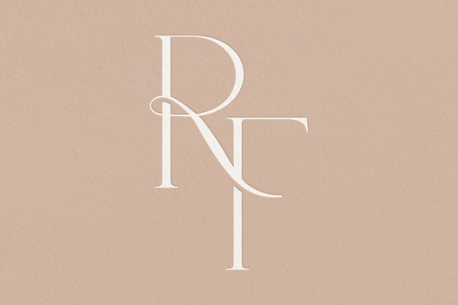 RF Monogram – Linked Letters