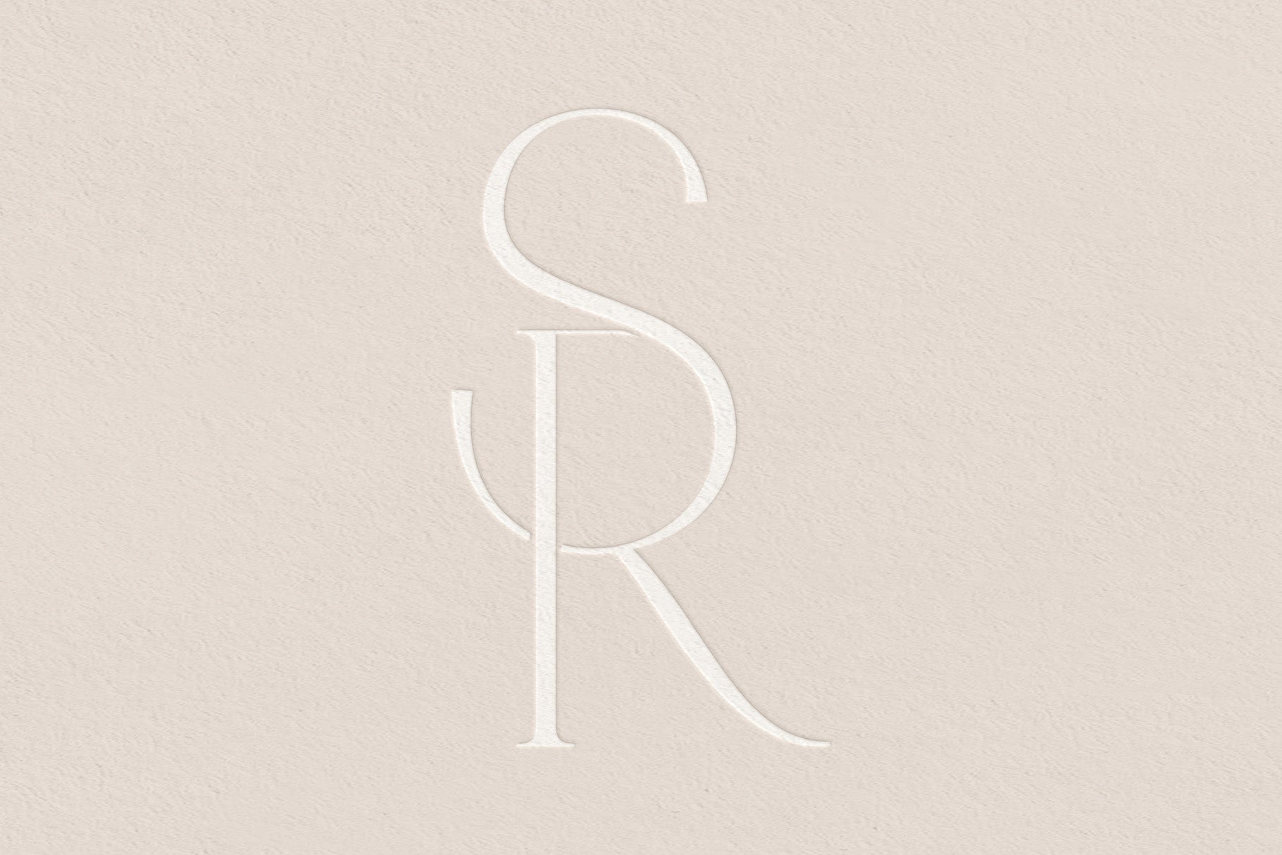 SR Monogram – Linked Letters