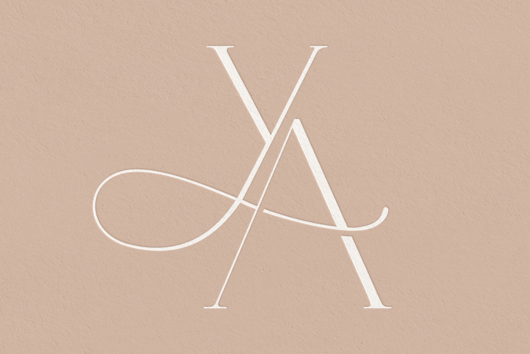 YA Monogram – Linked Letters
